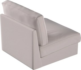 Potah na neskládací křeslo IKEA Kivik barva béžová látka sametová