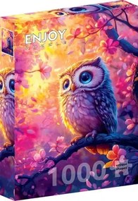 ENJOY Puzzle Zasněná sova / 1000 dílků / od 14 let