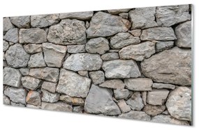 Skleněný panel Kamenná zeď wall 140x70 cm