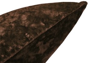 Biante Sametový povlak na polštář Diana DI-004 Tmavě hnědý 35 x 45 cm