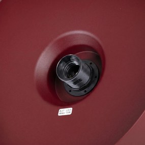 Sollux Lighting Závěsné svítidlo BILO bordó