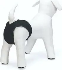 Beeztees Nylonové hárací kalhotky černá M / 32-37cm