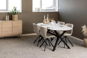ACTONA GROUP Jídelní židle BATILDA béžová z látky Basel 0000100721