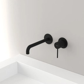 Sapho Sapho, ULTRAMIX 2-prvková podomítková umyvadlová baterie 16cm, zlato mat, UT118G