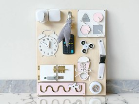 Manibox Montessori vzdělávací hračka pro děti Zvolte barvu: Růžová, Zvolte stojan: Bez stojanu