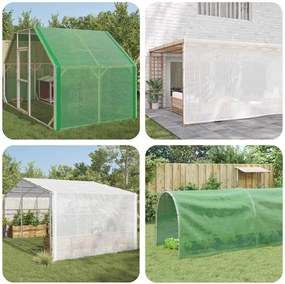 Krycí plachty 2 ks 260 g/m² 3 x 10 m bílé 3082823