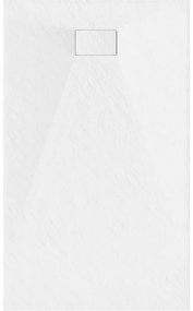 Mexen Hugo obdélníková vanička do sprchového koutu SMC 160 x 80 cm, Bílá - 42108016