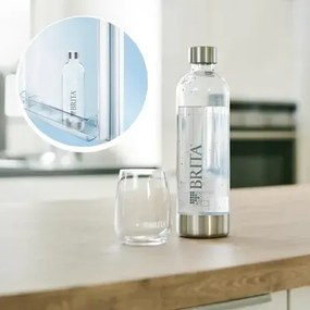 Brita sodaOne bílá / Výrobník sody / sada s lahví a CO2 bombičkou / 60