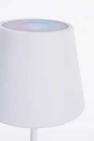 BIZZOTTO Zahradní stojací LED lampa ETNA bílá s možností změny barev 38 cm