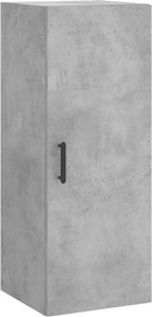 Skříň highboard betonově šedá 34,5x34x180 cm kompozitní dřevo 3198989