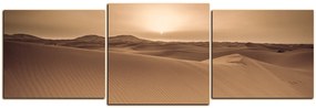Obraz na plátně - Pouště Sahara - panoráma 5131FD (150x50 cm)