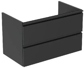 Ideal Standard Tesi - Umyvadlová skříňka, 800x440x490 mm, černá T0051ZT