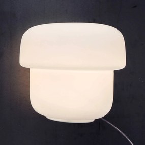 Prandina Mico T1 stolní lampa, opálové sklo, Ø24cm