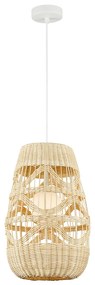 Závěsné svítidlo Arona, 1x ratanové stínítko, (fi 25cm), w