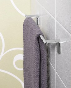 Aqualine Aqualine, ZERO držák ručníků 330x55mm, chrom, ZE320