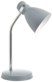 ACA DECOR Retro stolní lampa Maui, šedá barva