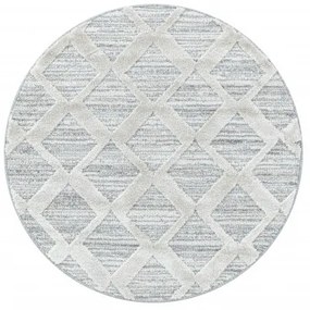 Ayyildiz koberce Kusový koberec Pisa 4703 Grey kruh ROZMĚR: 80x80 (průměr) kruh