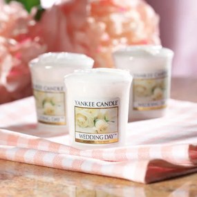 Yankee Candle – votivní svíčka Wedding Day (Svatební den), 49 g