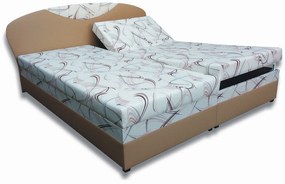 Manželská postel 180 cm Island 3 (s pěnovými matracemi). 793012