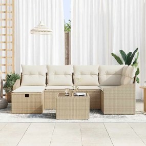 Set pohovek 6 ks polyratan 3360622