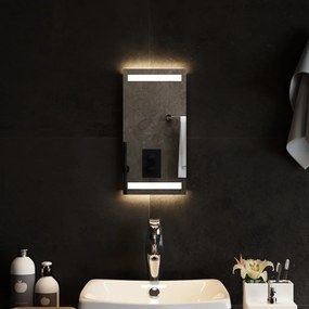 Koupelnové zrcadlo s LED osvětlením 40x70 cm