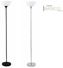 ACA DECOR Stojací lampa BASICO 40W/E27/230V/IP20, černá barva