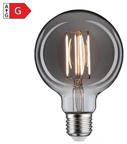 Diolamp LED Globe Filament žárovka Smoky G95 8W/230V/E27/1800K/400Lm/360°