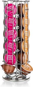 Otočný stojan LINEA na kávové kapsle Dolce Gusto, 24 ks