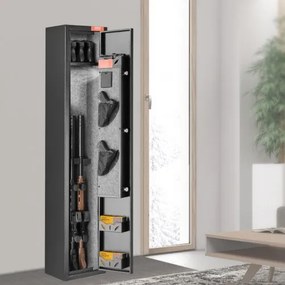 Gun Safe Trezor pro pušky s digitální klávesnicí a zámkem pro 3 pušky a 4 pistole