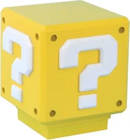 Paladone Mini Question Block Light Super Mario / Stolní lampa / zvuk m
