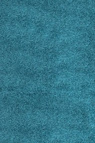 Kusový koberec Life Shaggy 1500 tyrkys Kulatý 120 cm průměr