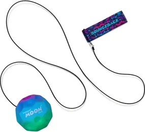 WABOBA Odrazový míček Gradient Bounceback / LED / Guma 120 cm / O 6 cm