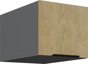 CREMONA ac | horní skříňka 40 NAGU-36 1F výklopná | 40 cm | HLUBOKÁ | antracit/cremona