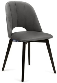 Konsimo Sp. z o.o. Sp. k. Jídelní židle BOVIO 86x48 cm šedá/buk KO0084