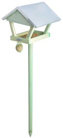 Zapichovací krmítko pro ptáky Terry, 113x31,5x26,5 cm, dřevo, zelená