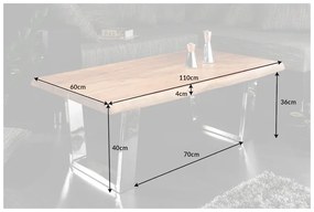 Massive home | Konferenční stolek Mammut 110 cm akát