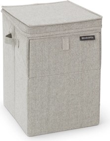 Brabantia Stohovatelný koš na prádlo světle šedý melír