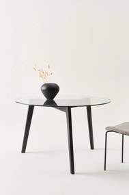 Kulatý jídelní stůl z dubového dřeva ø 120 cm Malevik – Jotex