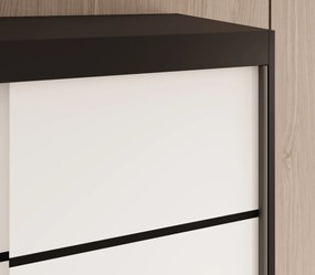 ADRK Furniture Posuvná skříň Laurencja 100 SW-LAU-100-BW