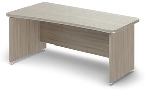 Ergonomický stůl TopOffice 180 x 94,8 cm, levý, driftwood