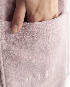 Dámské bavlněné froté pareo do sauny a wellness Comfort starorůžové