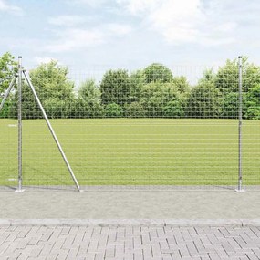 Evropský plot s betonovou základnou 10 x 1,4 m Pozinkovaná ocel 3350986