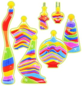 Color day Kreativní sada barevný písek v lahvičkách