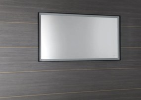 Sapho, SORT LED podsvícené zrcadlo 1200x700mm, černá mat, ST120