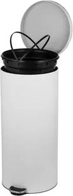 ALDA Pedálový koš Freedom Fresh bílá / 30 l / Click Clock mechanismus
