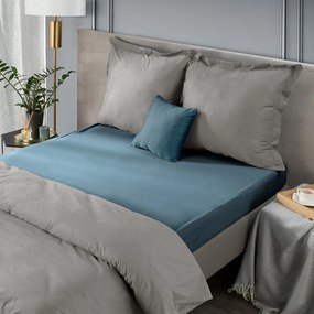ELASTICKÉ JERSEY PROSTĚRADLO D91 160X200 CM, VÝŠKA 30 CM SVĚTLEMODRÁ