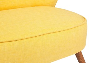 Atelier del Sofa Křeslo Bienville - Yellow, Žlutá