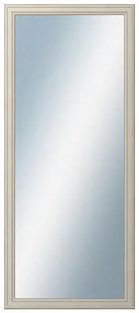 DANTIK - Zarámované zrcadlo - rozměr s rámem cca 60x140 cm z lišty STEP bílá (3018)