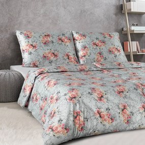 Povlečení Veba GEON tisk Kytice růží Velikost: 140x200 cm + 70x90 cm