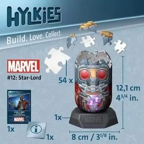Ravensburger Hylkies: Marvel: Star Lord / 3D Puzzle / od 6 let